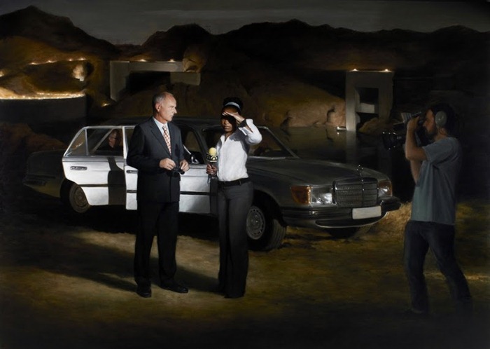 Jonathan Wateridge’s Exceptional Oil Paintings | Amusing Planet